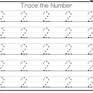 Printable Numbers 0-100 Tracing Worksheets. Preschool-kindergarten ...