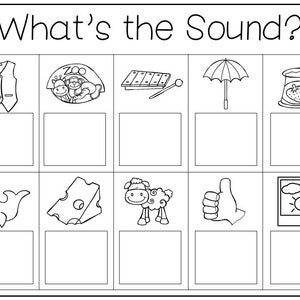 35 Printable Letters and Sounds Work Mats/ Worksheets. Preschool-kdg ...
