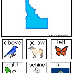 30 Idaho State Symbols Themed Learning Games Download. ZIP File ...