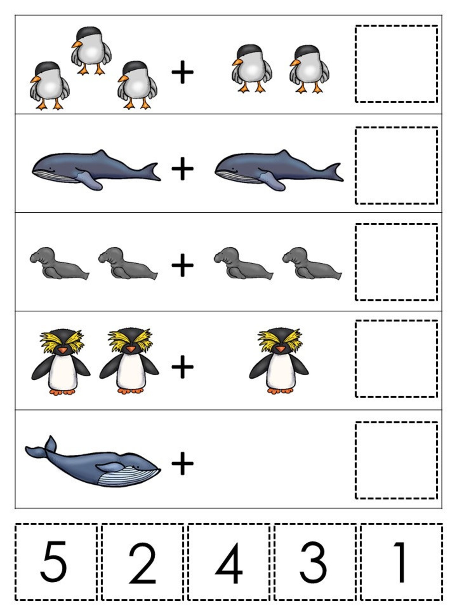 30 Antarctic Animals Games Download. Games and Activities in - Etsy