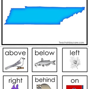 30 Tennessee State Symbols Themed Learning Games Download. ZIP File ...