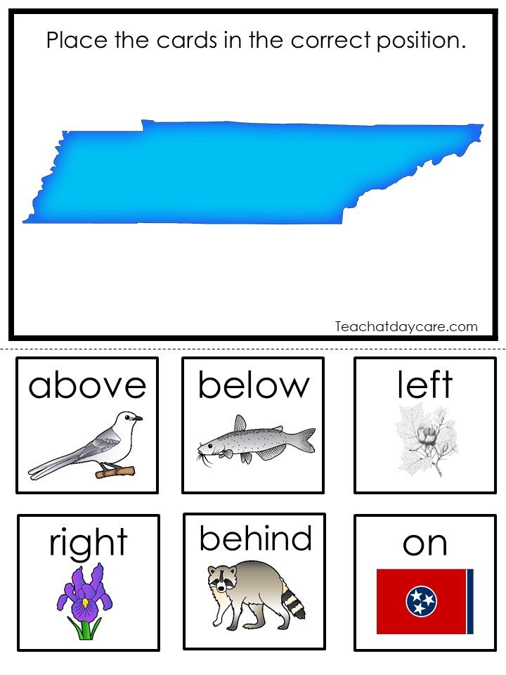 30 Tennessee State Symbols themed Learning Games Download. ZIP | Etsy