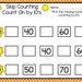 40 Printable Summer Themed Skip Counting Worksheets/work Mats. - Etsy