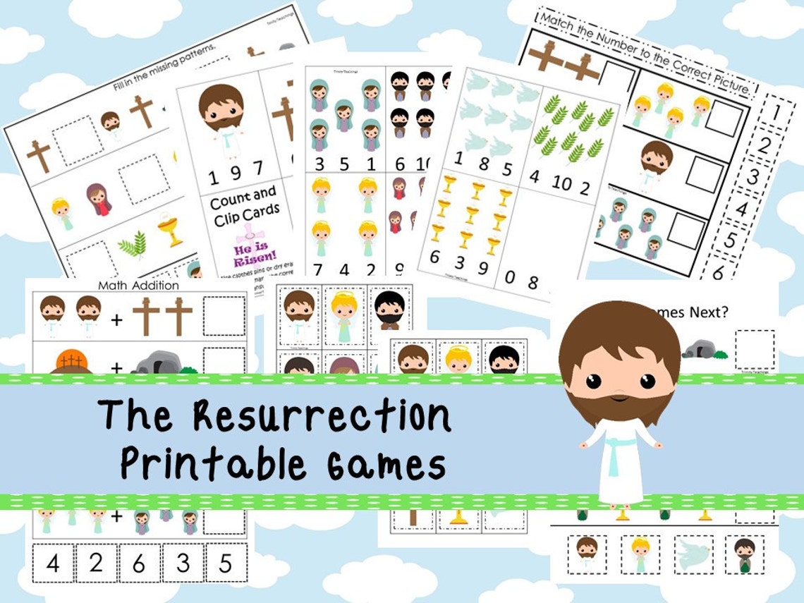 30 the Resurrection Games Download. Games and Activities in - Etsy