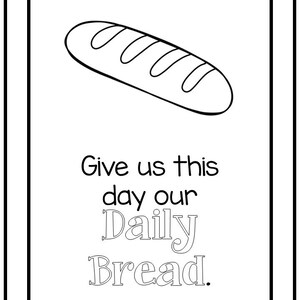 12 the Lord's Prayer Posters. 6 Color 6 Black and White. - Etsy