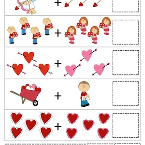 30 Printable Valentine's Day Preschool Learning Games Download. Games ...