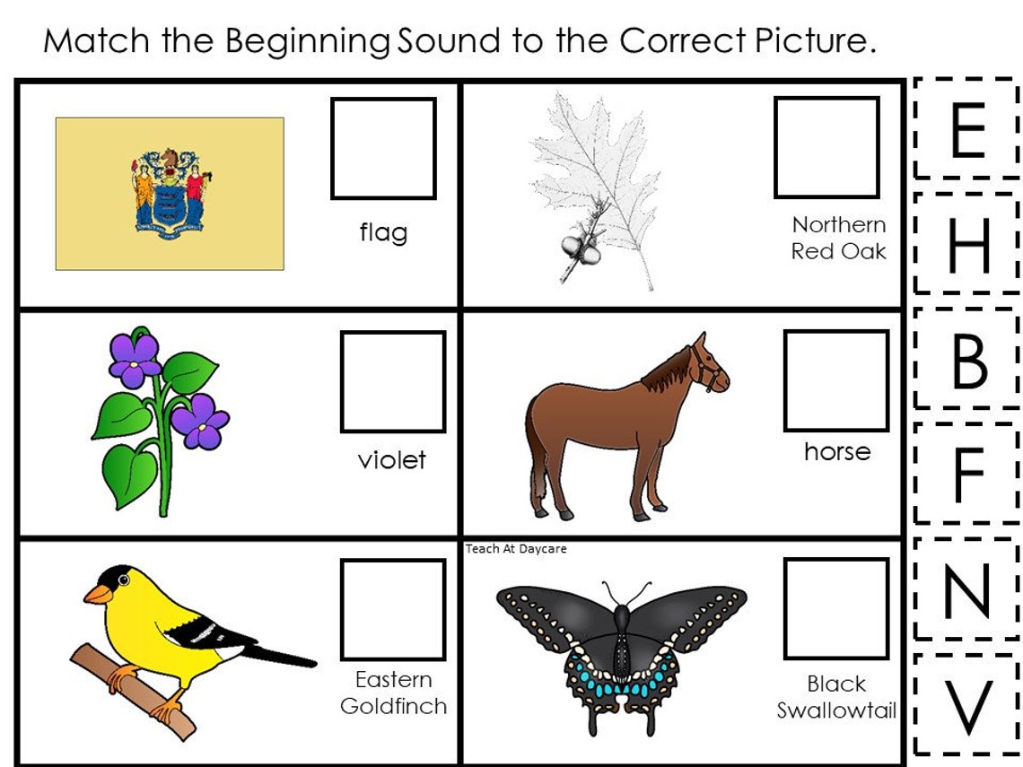 30 New Jersey State Symbols Themed Learning Games Download. - Etsy