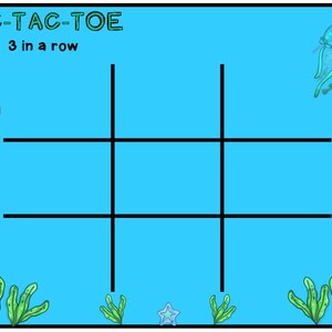 10 Printable Mermaids Themed Kindergarten Math Center Games and ...