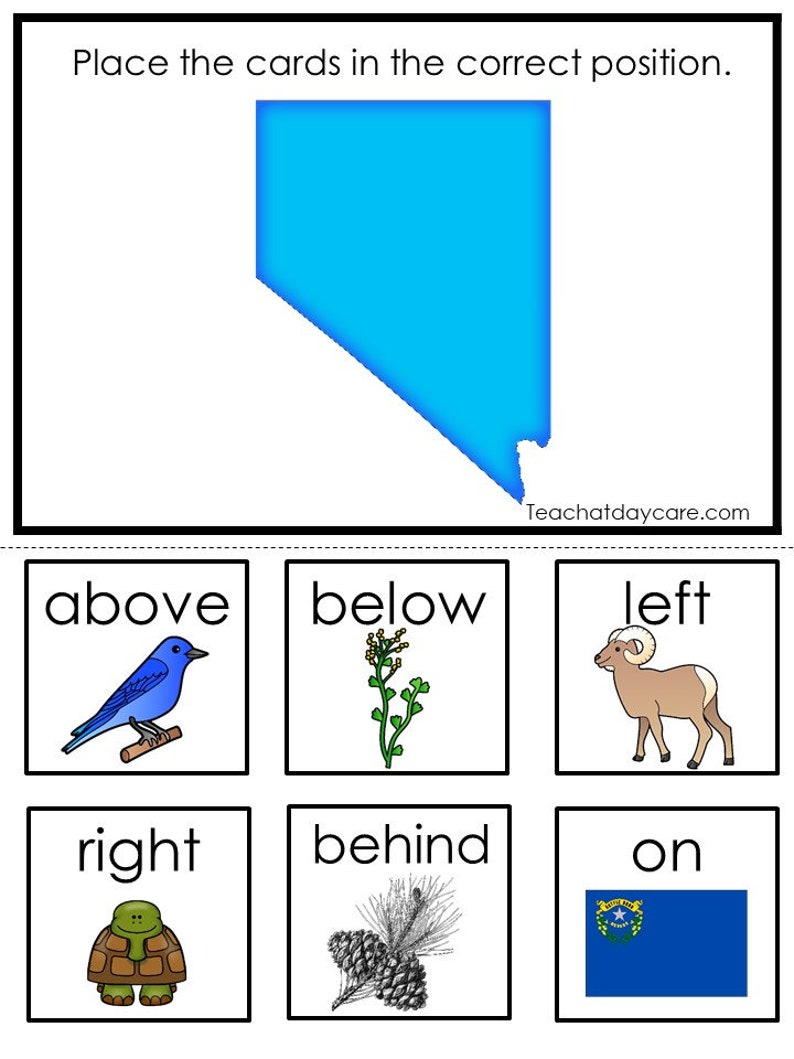 Nevada State Symbols Learning Games (PDF Download) - Etsy