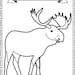 50 Printable State Animals Color Worksheets. Preschool and Kindergarten ...