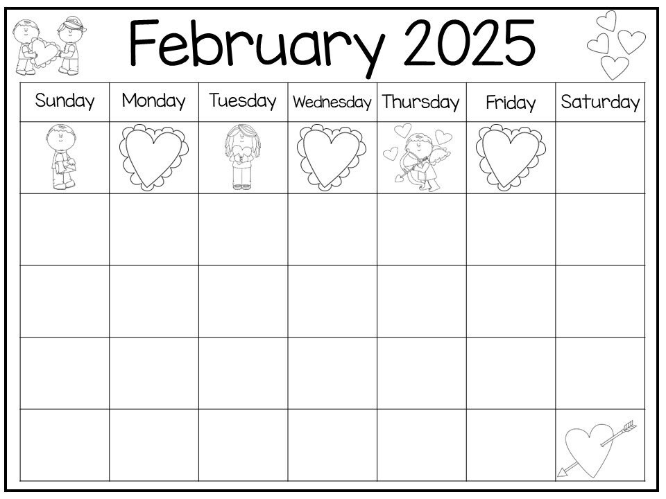 30 Tracing and Blank Themed 2025 Calendars. Preschool Handwriting and ...