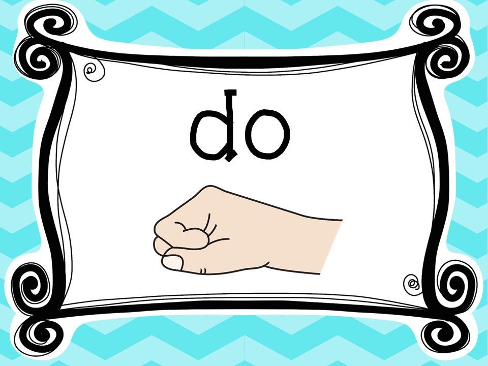 8 CUSTOM Printable Solfege Kodaly Hand Signs Posters. Full - Etsy