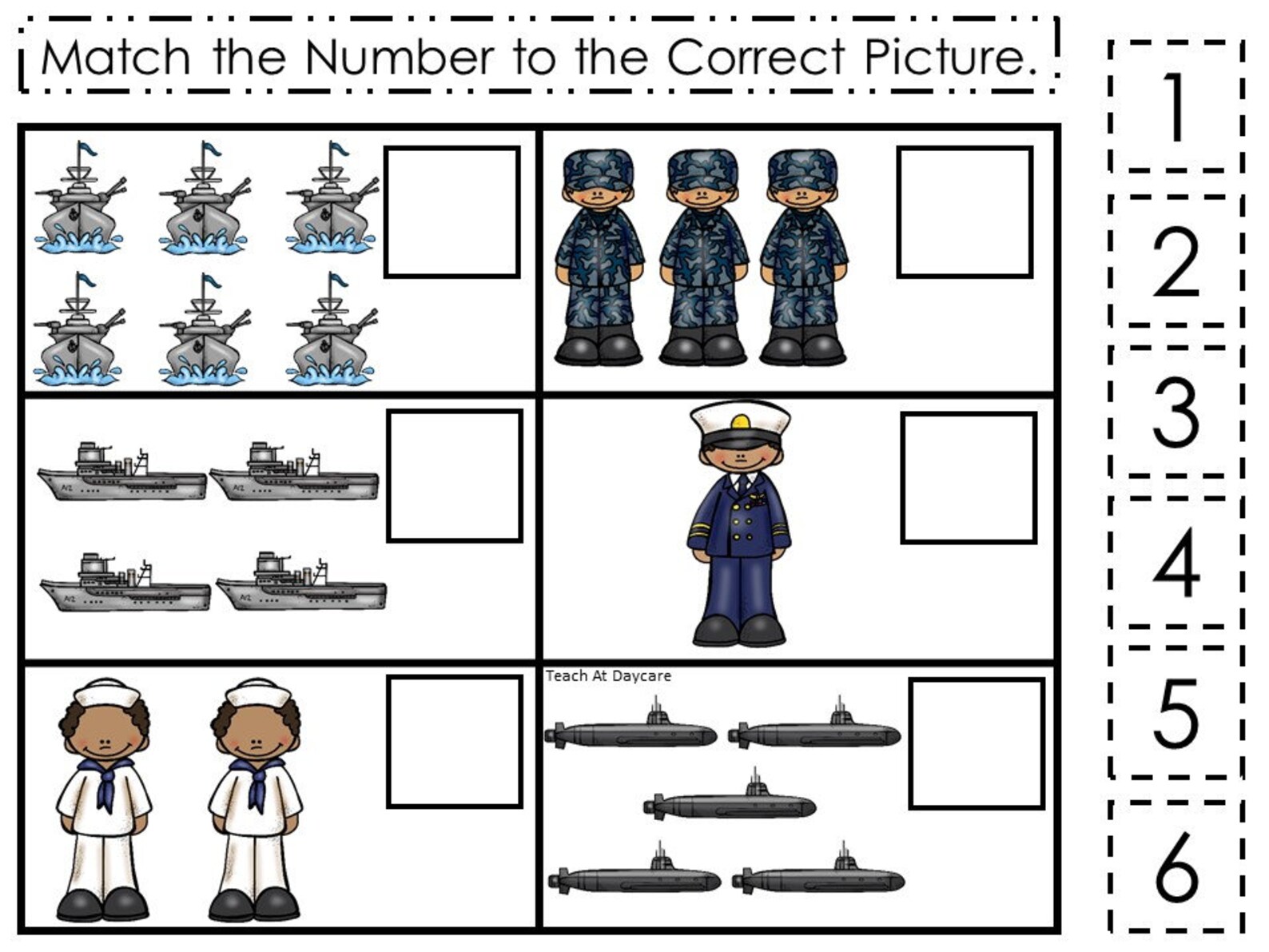 30 US Navy Preschool Games and Activities Download. Printable - Etsy