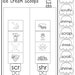 10 Printable 3 Letter Blends and Trigraphs Ice Cream Worksheets ...