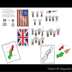 The American Revolutionary War Educational Study Unit. Worksheets ...
