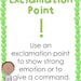10 Printable Punctuation Posters. Full Page Classroom Wall Charts. 8.5 ...