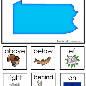 30 Pennsylvania State Symbols Themed Learning Games Download. ZIP File ...