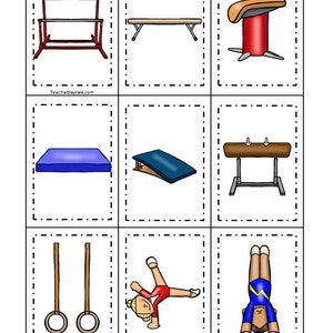 30 Gymnastics Games Download. Games and Activities in PDF Files. - Etsy