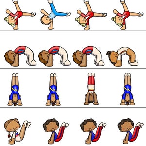 30 Gymnastics Games Download. Games and Activities in PDF Files. - Etsy