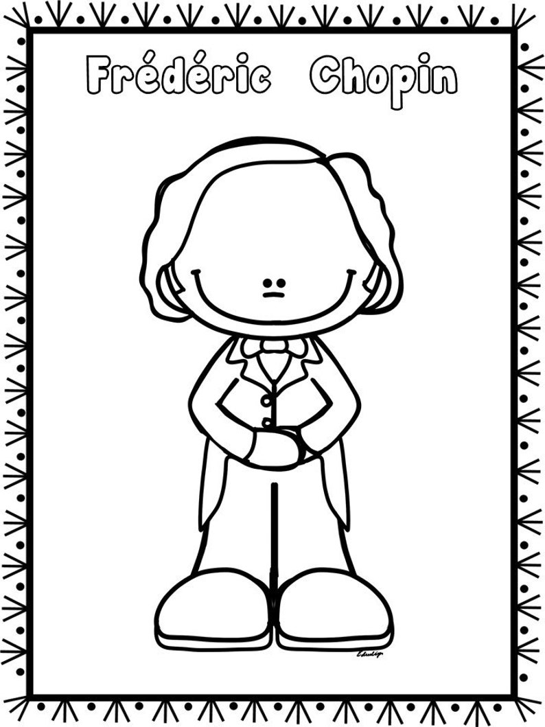 Frédéric Chopin Great Composer Unit. Music Appreciation. - Etsy