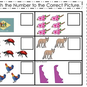 30 Delaware State Symbols Themed Learning Games Download. ZIP File ...