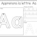 Let's Learn the Letters in French-build, Trace and Write, and Dot ...