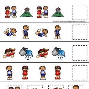 30 Jack and Jill Games Download. Games and Activities in PDF Files. - Etsy