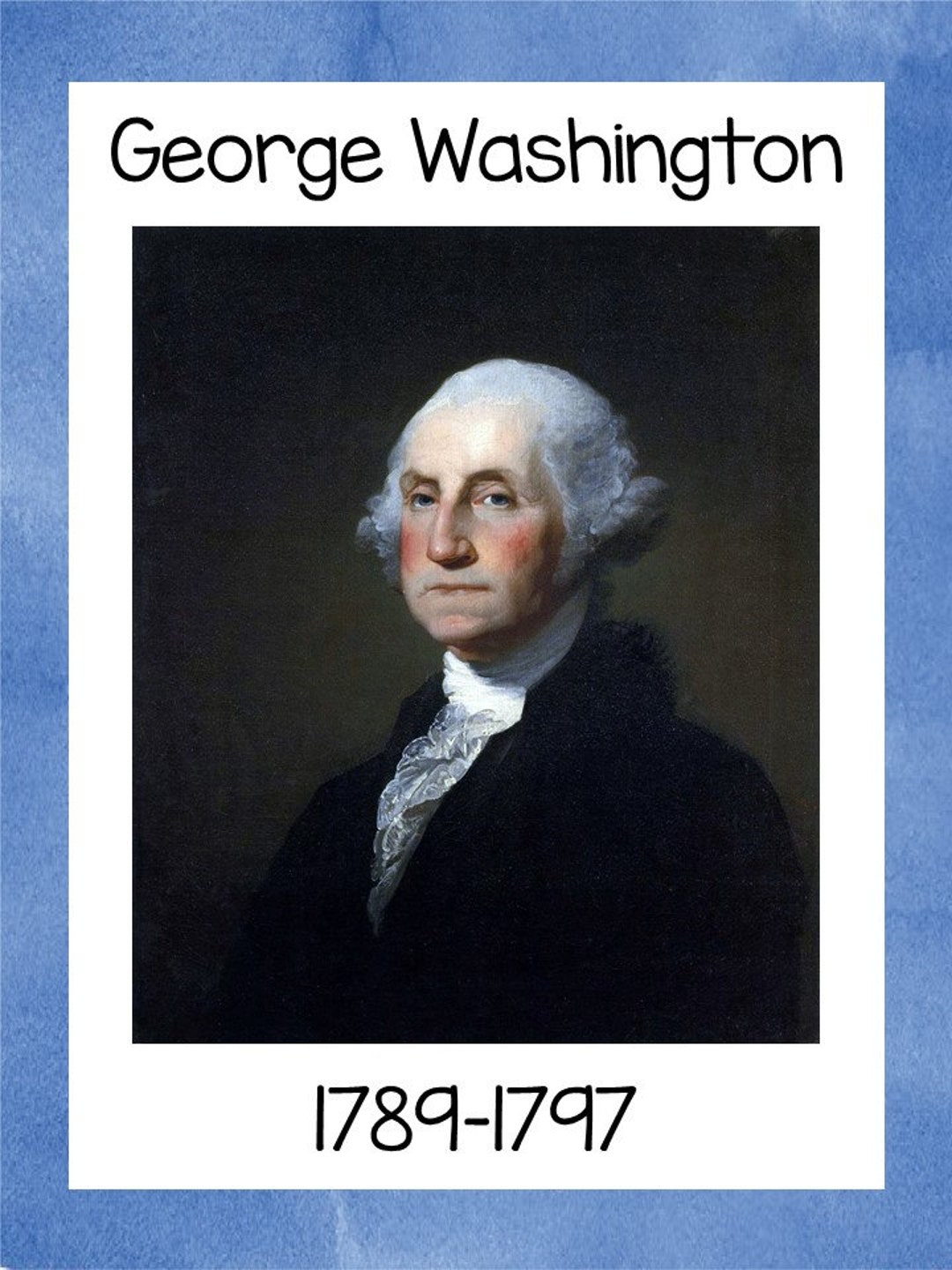 47 U.S. Presidents Classroom Posters and Wall Charts. US History. Full ...