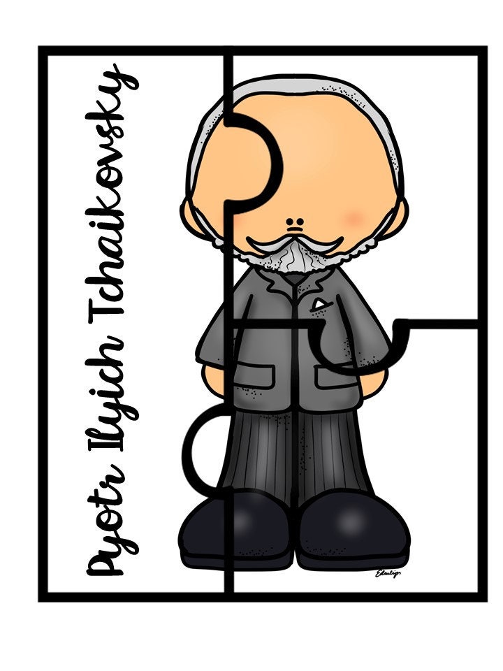 Pyotr Ilyich Tchaikovsky Great Composer Unit. Music | Etsy