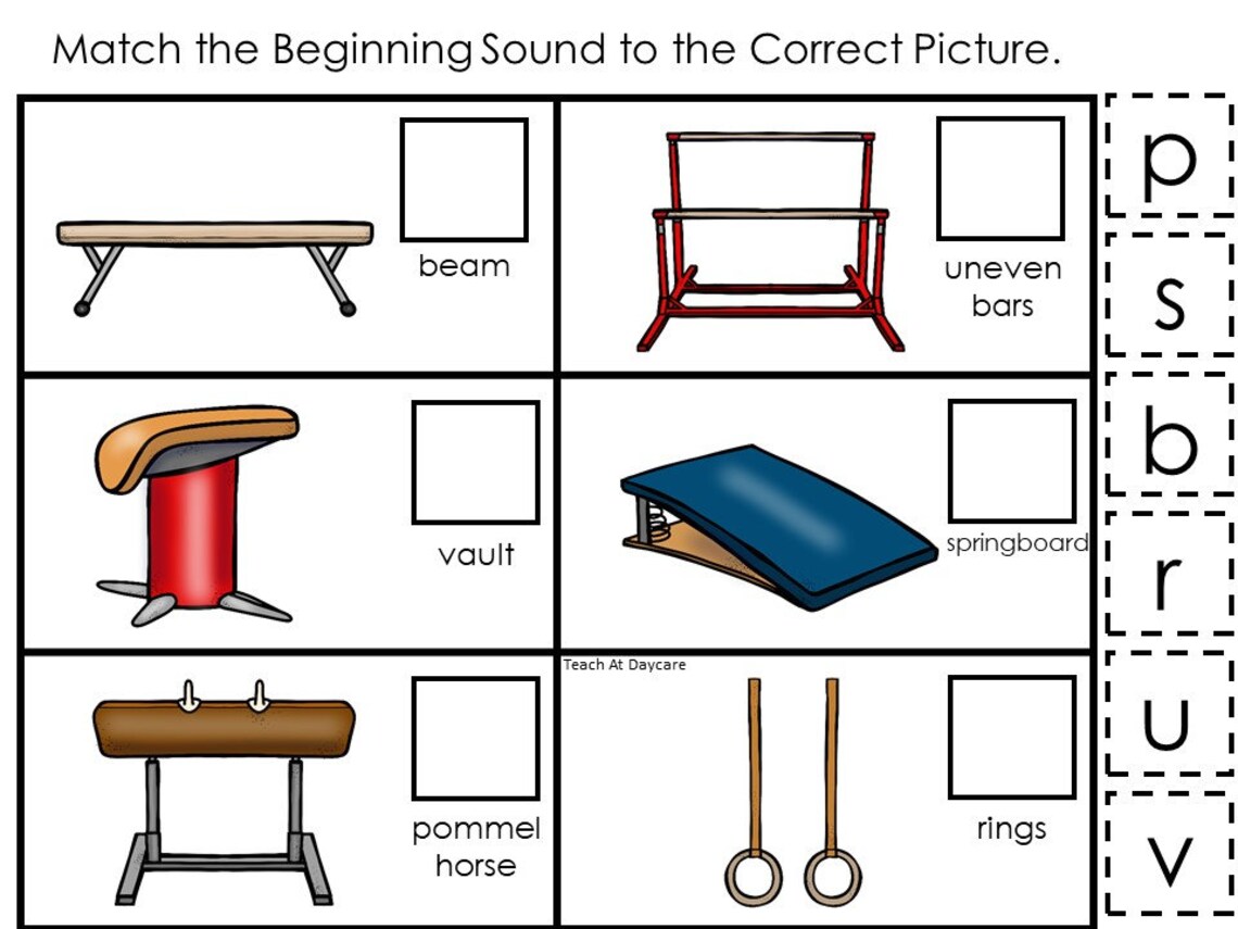 30 Gymnastics Games Download. Games and Activities in PDF | Etsy