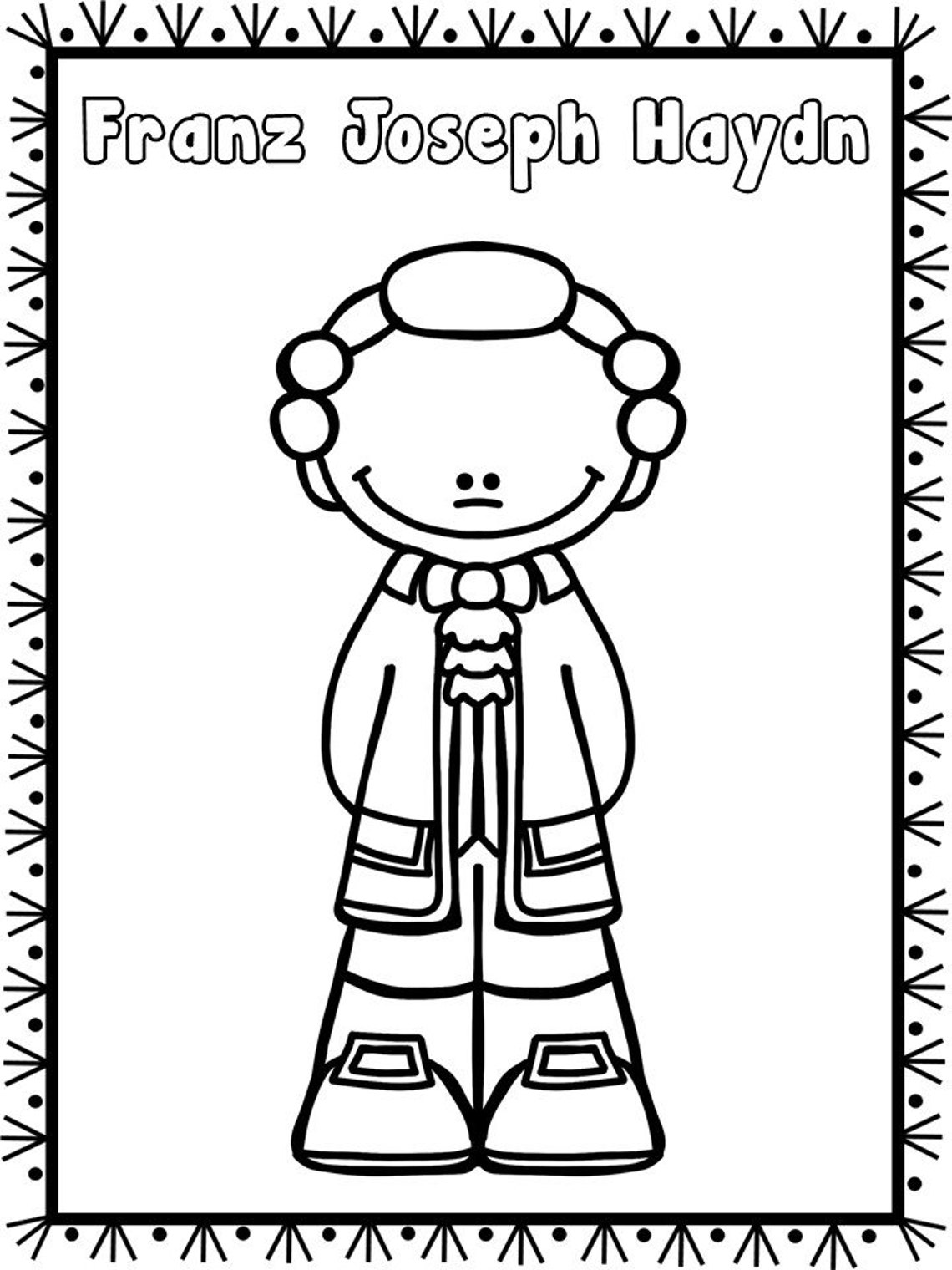 Franz Joseph Haydn Great Composer Unit. Music Appreciation. | Etsy