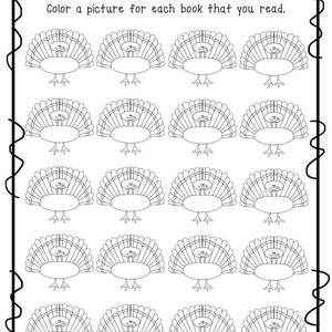 12 Printable Monthly Themed Reading Log Worksheets. Kdg-5th Grade ELA ...