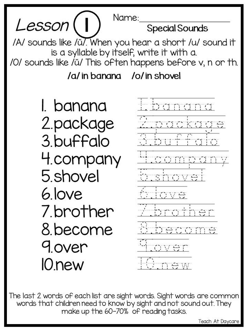 2nd Grade Spelling Curriculum Unit. 38 Weekly Lessons. Prints - Etsy