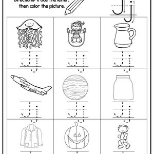 24 Printable Alphabet Letter Sounds Worksheets. Preschool-kdg Phonics ...