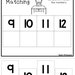 18 Printable Number Matching Worksheets. Preschool-kindergarten Numbers ...