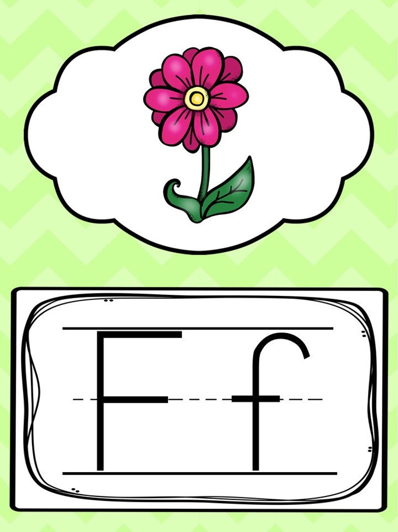 26 Printable Chevron Themed Alphabet Posters. 8x10 - Etsy