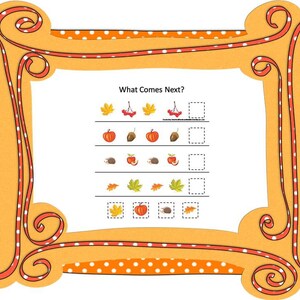 Fall Curriculum Package Download. Preschool-kindergarten. Worksheets ...