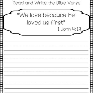 Entire Bible Verse of the Week Curriculum-34 Weeks of Bible Study - Etsy