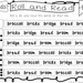 20 Printable Blends Roll and Read Worksheets. Kindergarten-2nd Grade ...