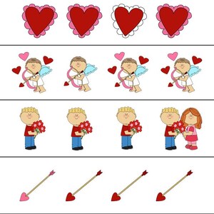 30 Printable Valentine's Day Preschool Learning Games Download. Games ...