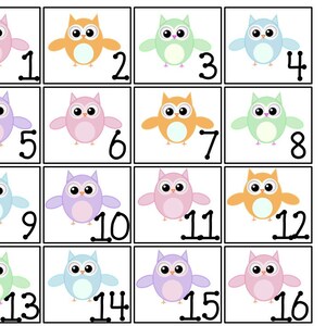Owl Themed Printable Classroom Accessories and Decor Bulletin Board ...