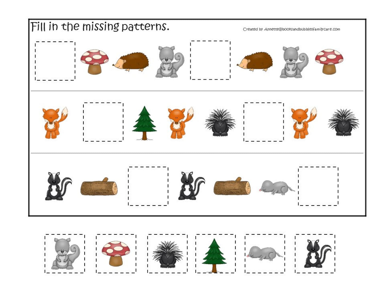 30 Woodland Animals Games Download. Games and Activities in | Etsy