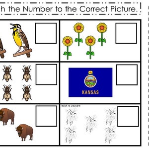 30 Kansas State Symbols Themed Learning Games Download. ZIP File ...