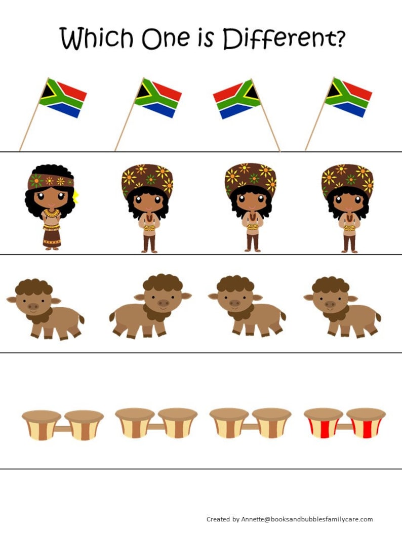 30 South Africa Games Download. Games and Activities in PDF | Etsy