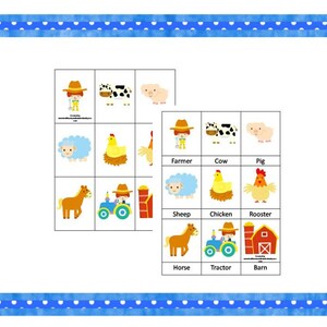 30 Down on the Farm Games Download. Games and Activities in PDF Files ...