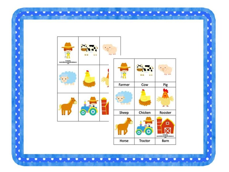 30 Down on the Farm Games Download. Games and Activities in | Etsy