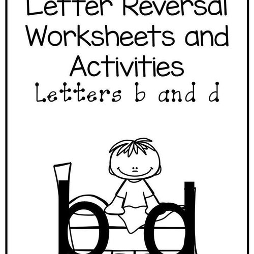 40 No Prep B and D Letter Reversal Worksheets and Activities. - Etsy