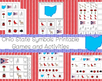 30 Florida State Symbols Themed Learning Games Download. ZIP | Etsy