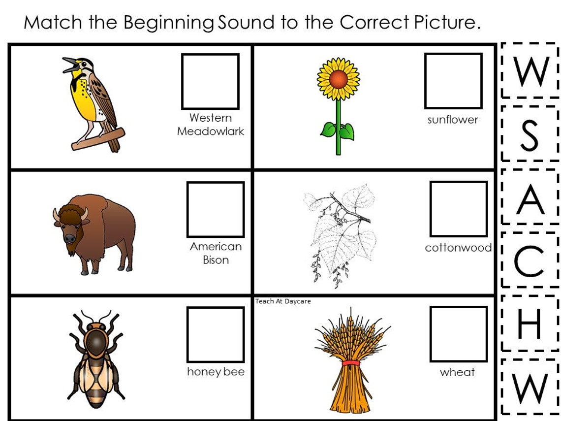 30 Kansas State Symbols Themed Learning Games Download. ZIP - Etsy