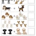 30 Dogs Printable Preschool Games Download. Games and Activities in PDF ...